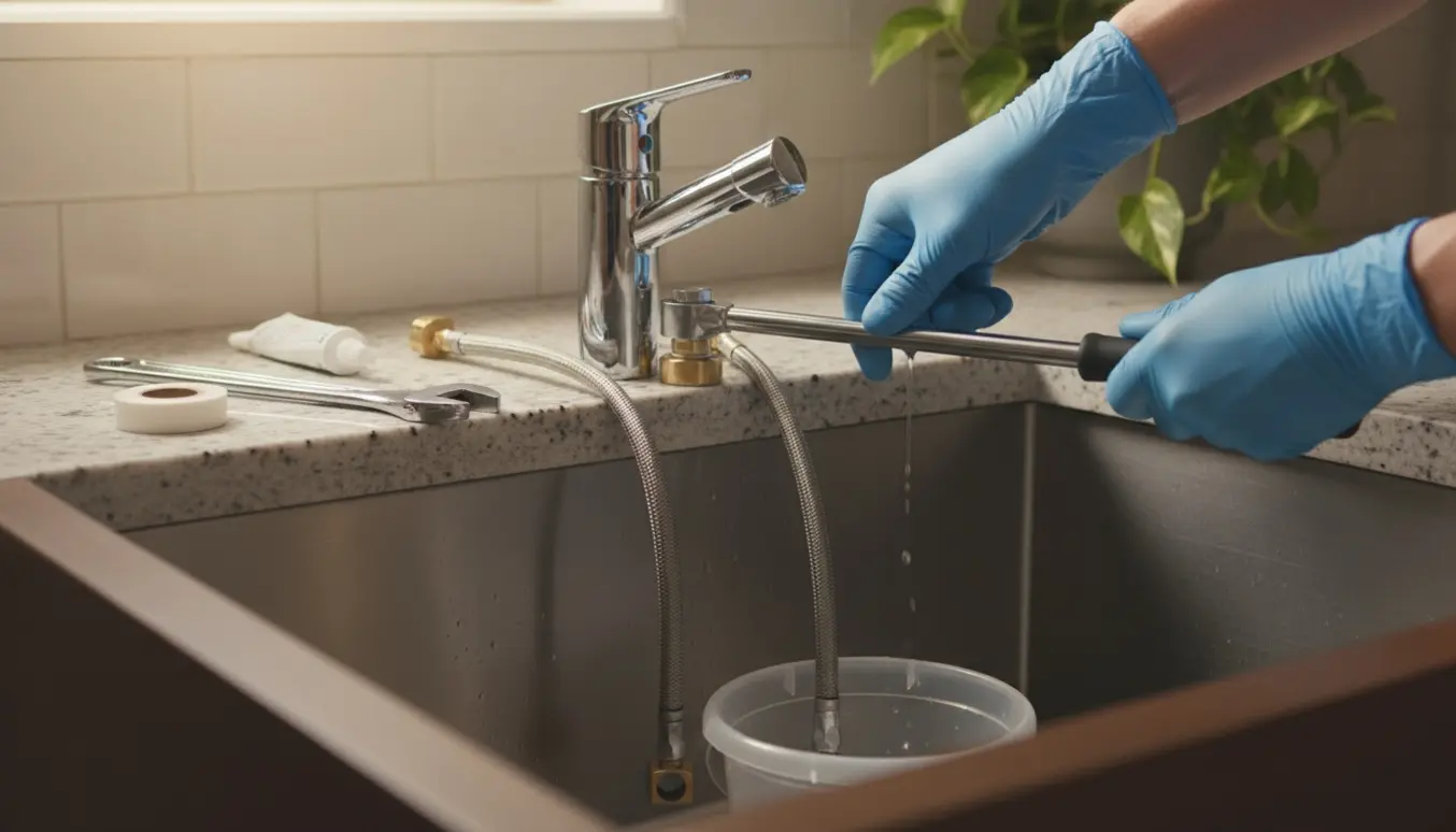 Skift dit køkkenarmatur, fx Grohe Start. Afmontering, montering og ...